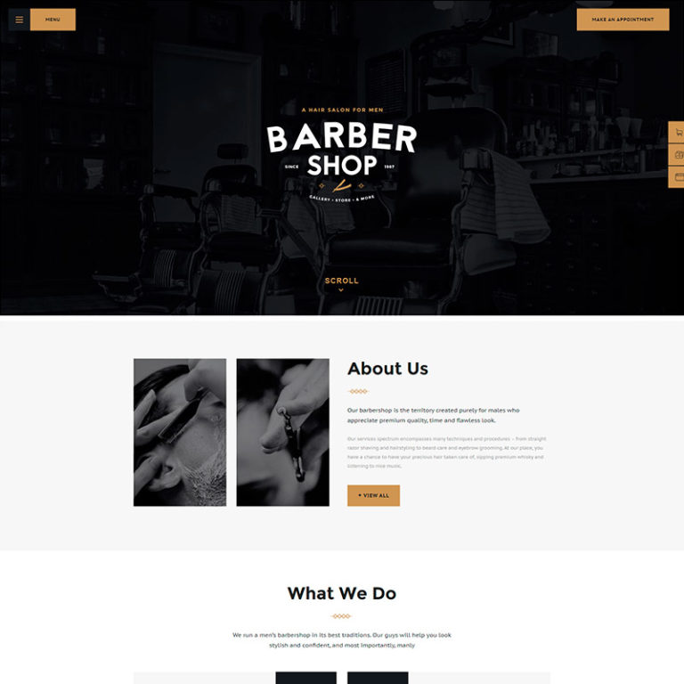 Top 10 mejores Plantillas WordPress para Barberías | 2026